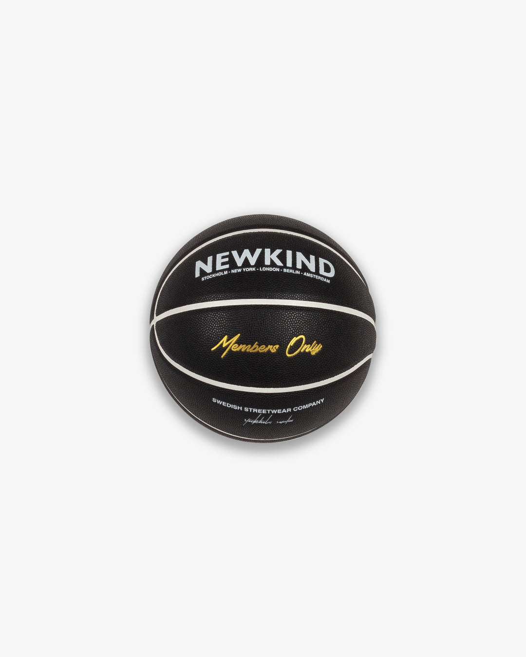 MEMBER'S ONLY | Basketball | Black ball | sport ball - BLACK